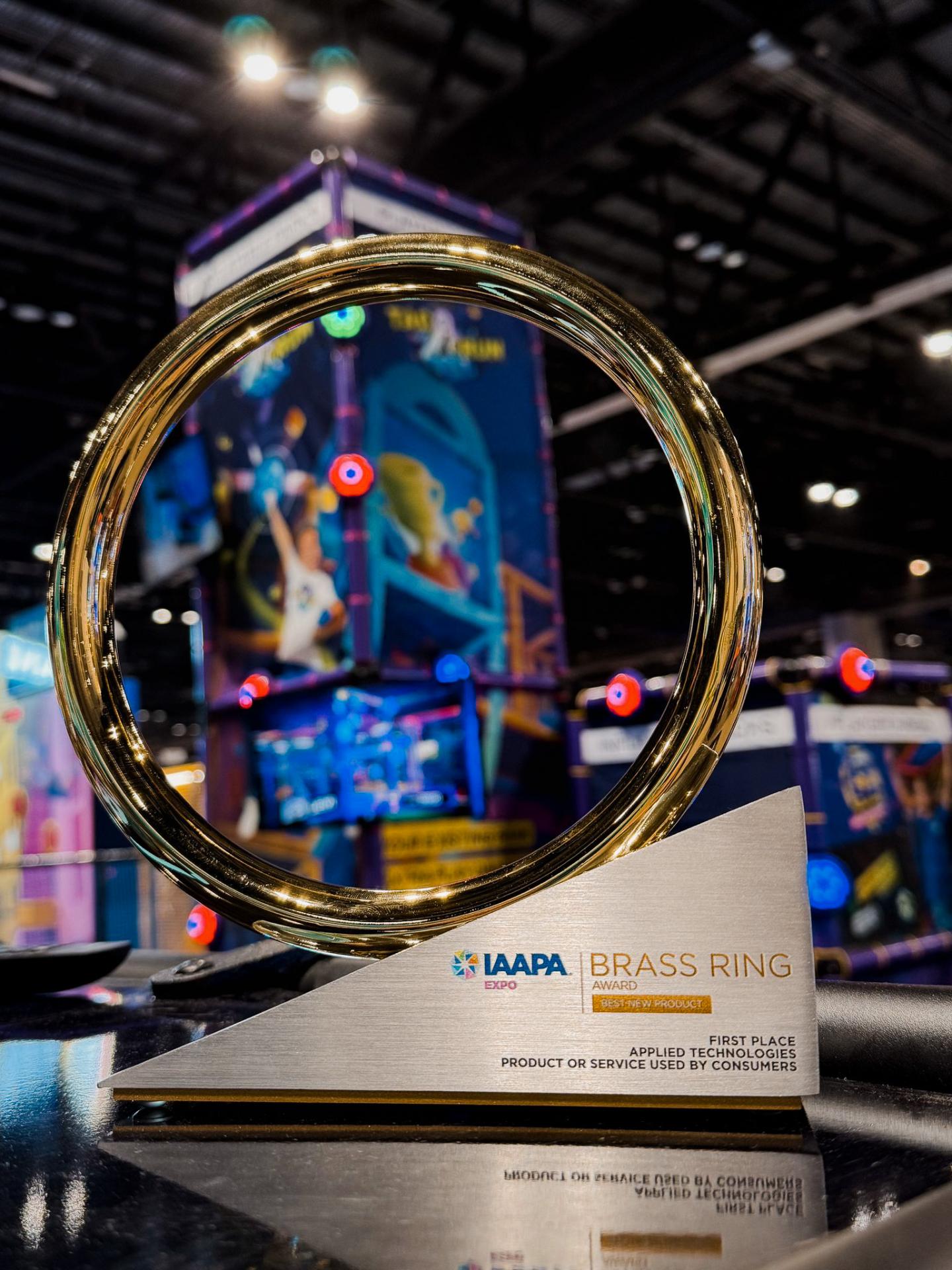 JB Tag Solutions wins the IAAPA Brass Ring Award! | JB-Tag Solutions